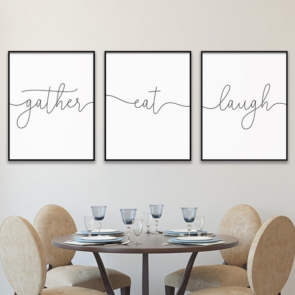 Gather Eat Laugh - Etsy