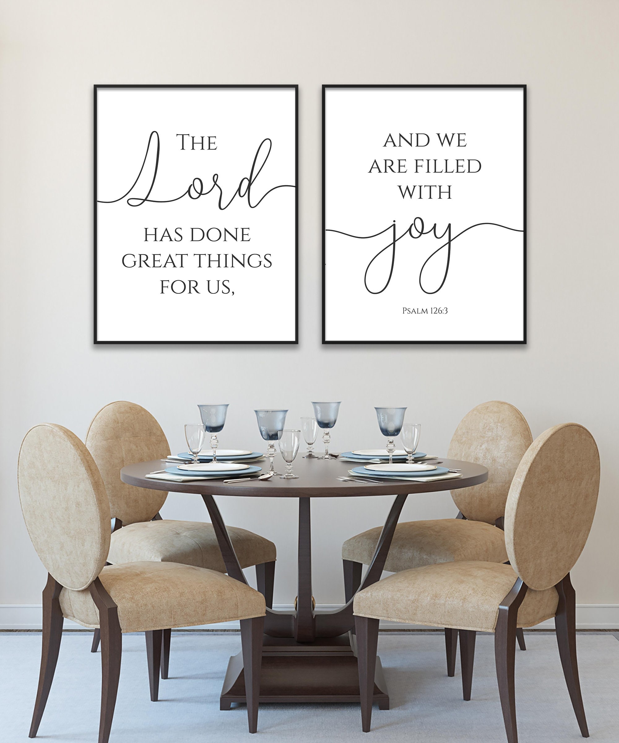 The Lord Has Done Great Things for Us and We Are Filled With Joy Psalm ...