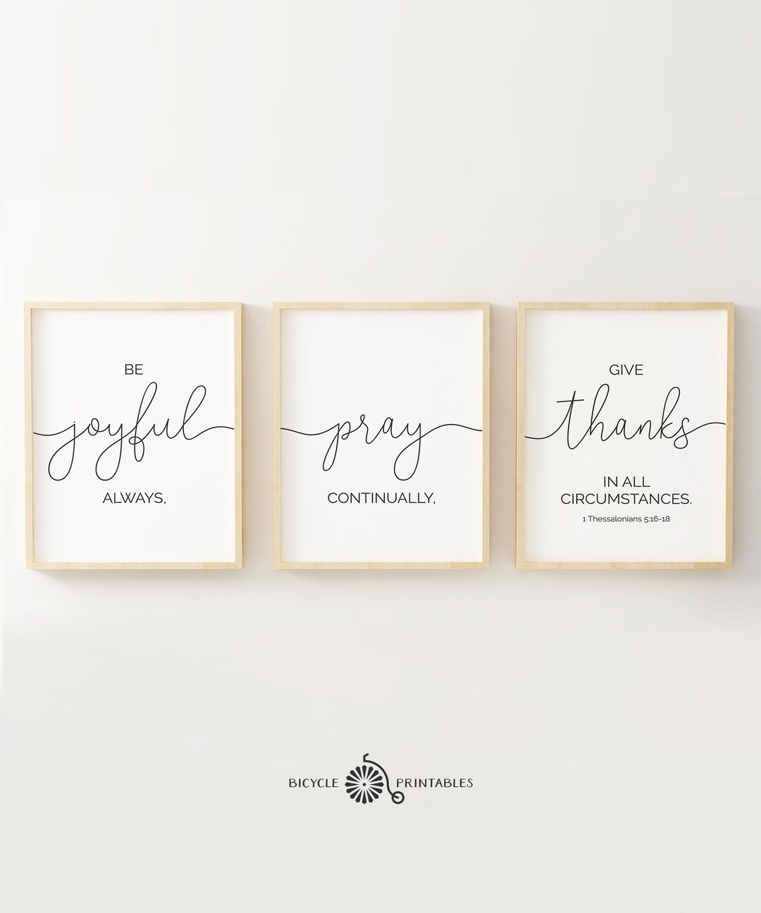 Be Joyful Always, Pray Continually, Give Thanks in All Circumstances, 1 ...