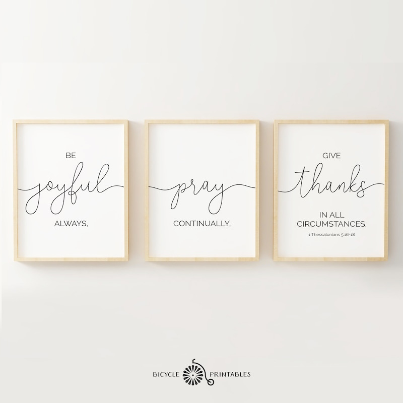 Be Joyful Always - Etsy
