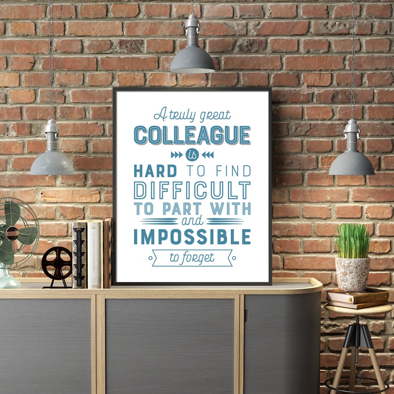 Colleague Gift Men A Truly Great Colleague Appreciation Gift | Etsy