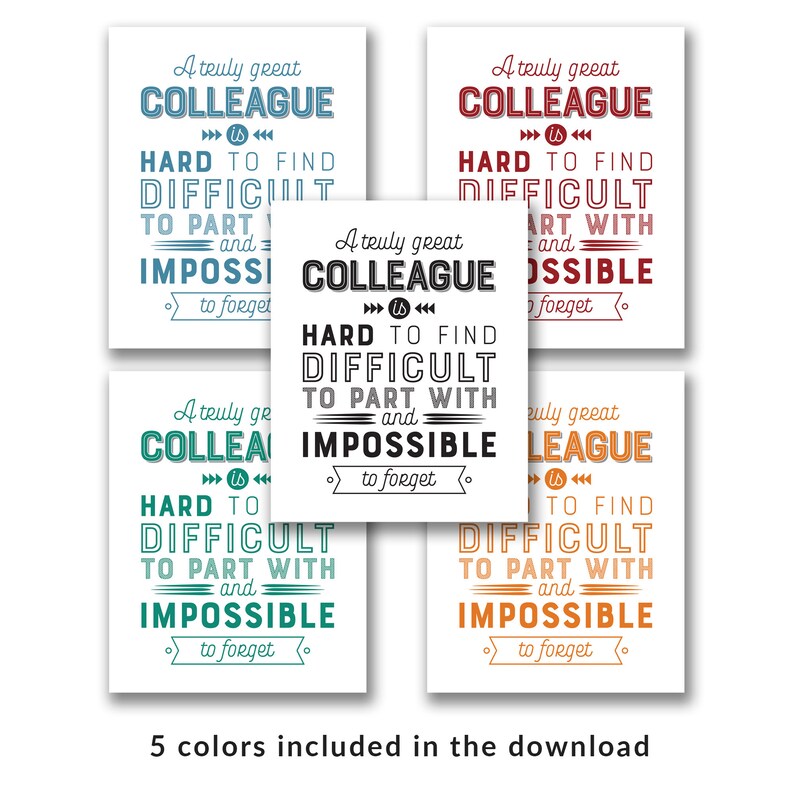 Colleague Gift Men A Truly Great Colleague Appreciation Gift | Etsy