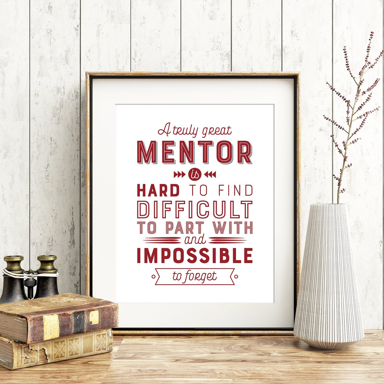 Mentor Gift A Truly Great Mentor PRINTABLE Quote Mentor Appreciation ...