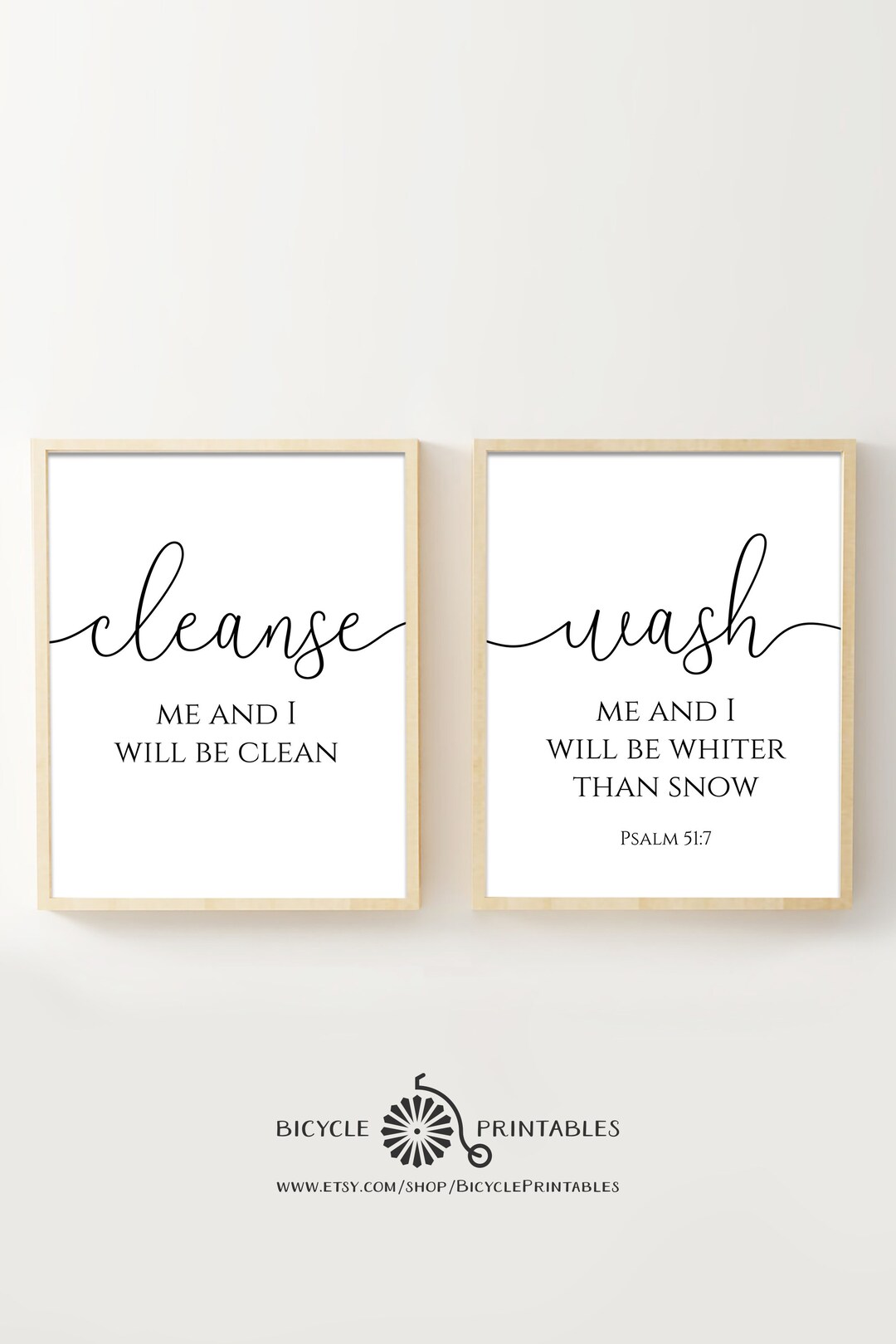 Cleanse Me and I Will Be Clean, Wash Me and I Will Be Whiter Than Snow ...