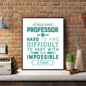 Professor Gift Men A Truly Great Professor Appreciation Gift Professor ...