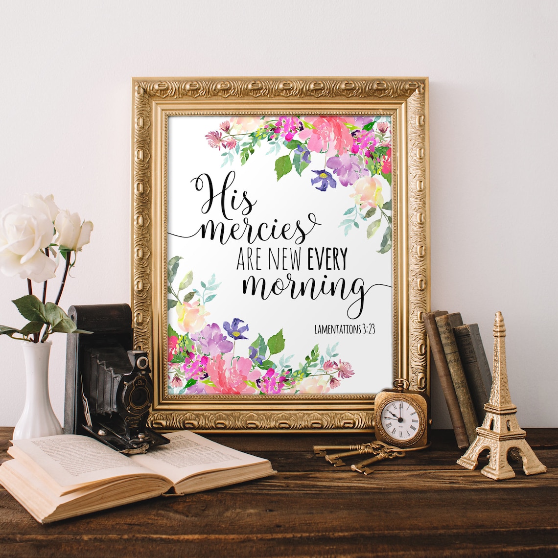 His Mercies Are New Every Morning Sign Christian Decoration - Etsy