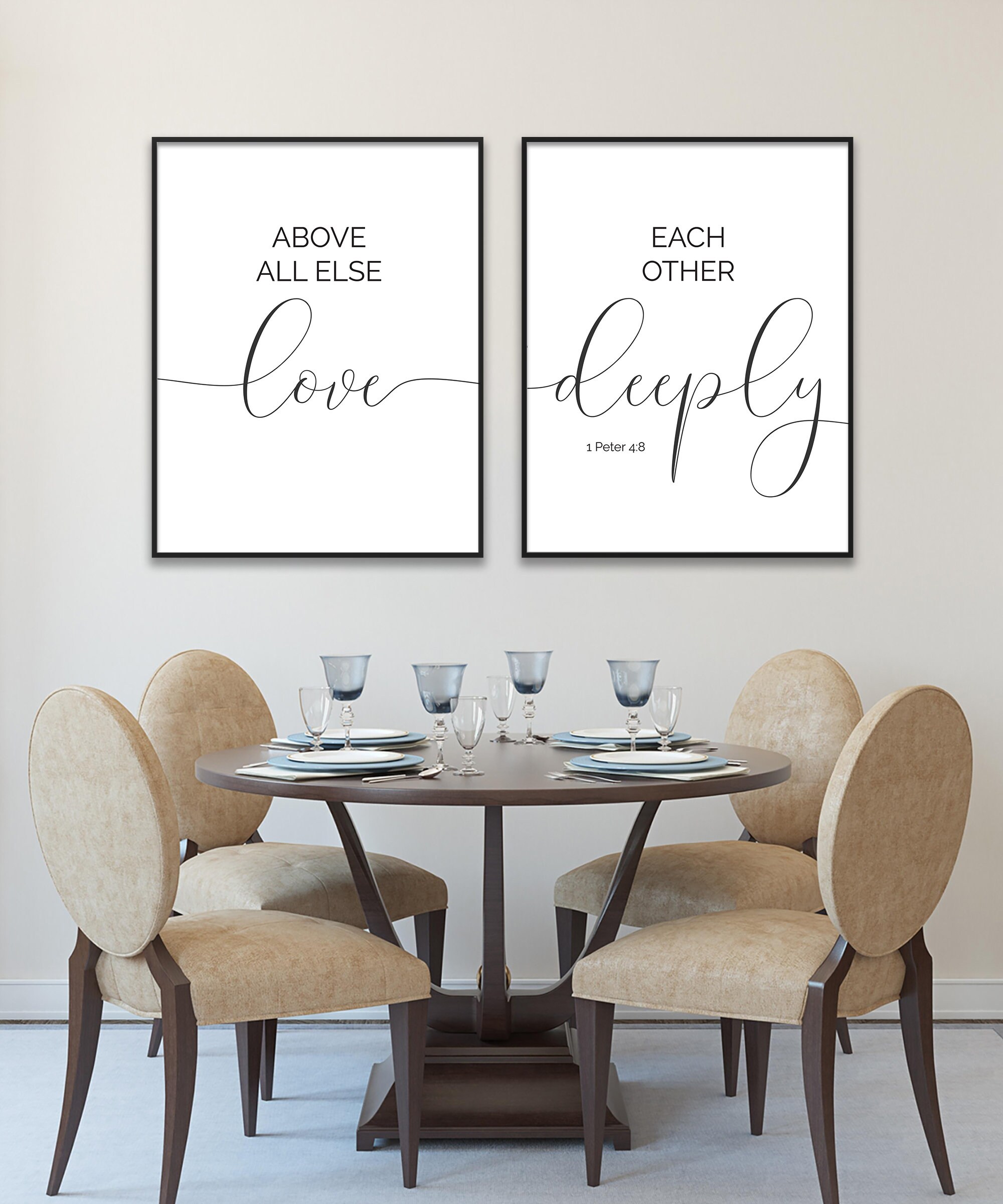 Above All Else Love Each Other Deeply, 1 Peter 4:8 – Scripture ...