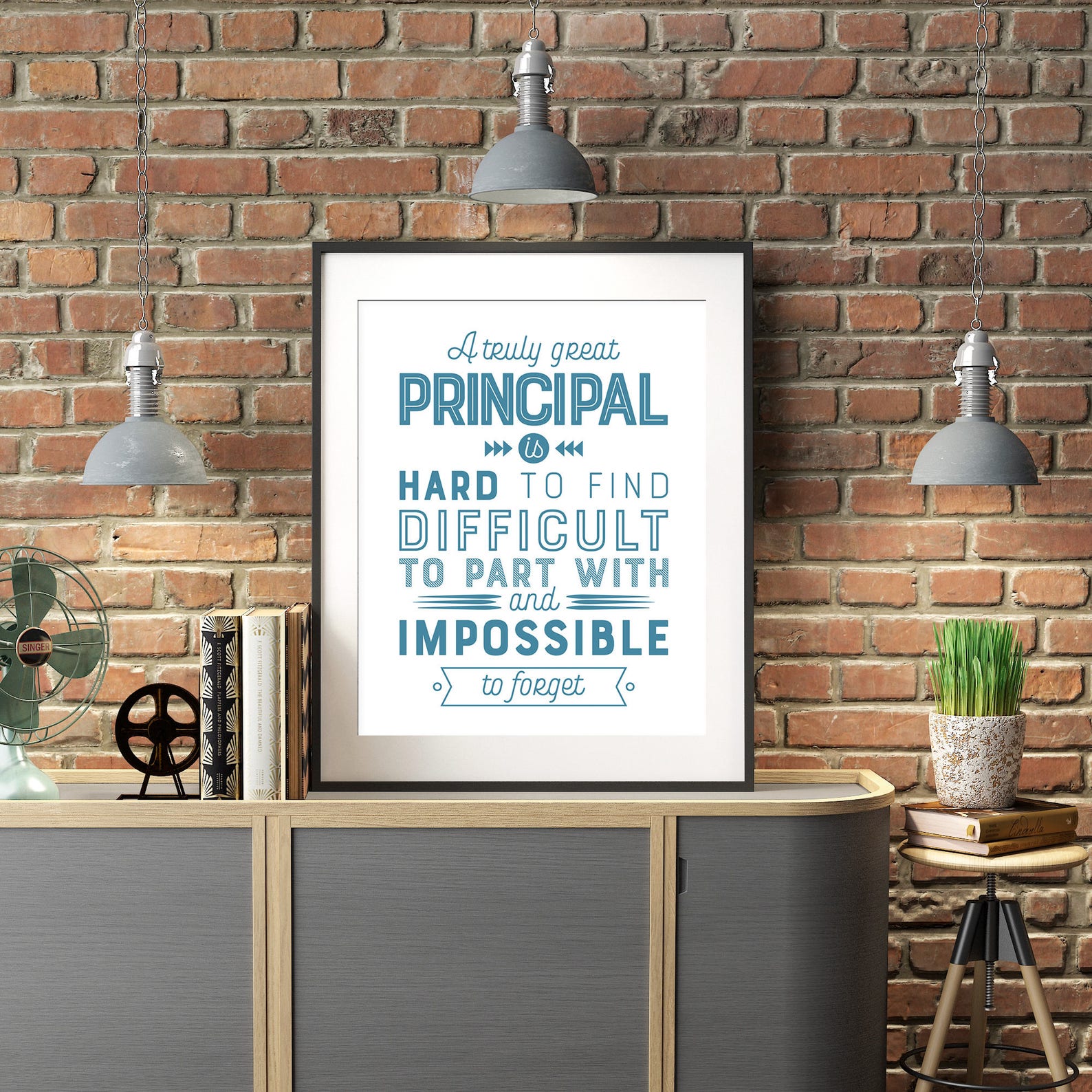 Principal Gift A Truly Great Principal PRINTABLE Quote Appreciation ...