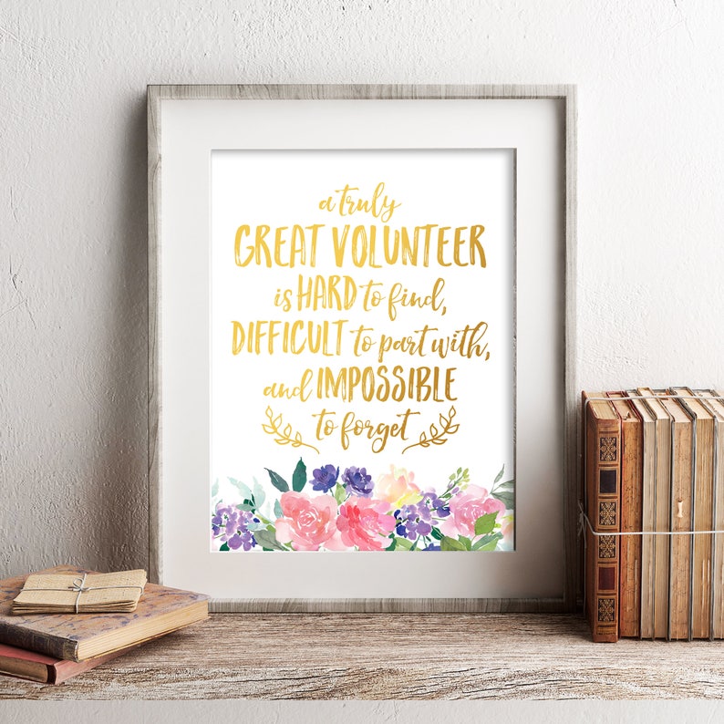 A Truly Great Volunteer is Hard to Find Volunteer Appreciation ...