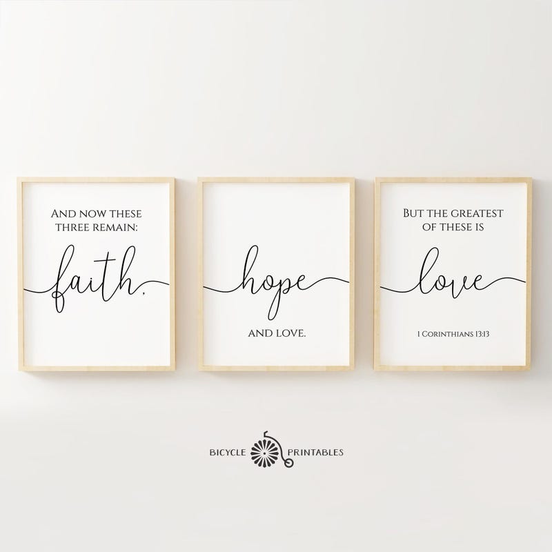 The Greatest is Love - Etsy