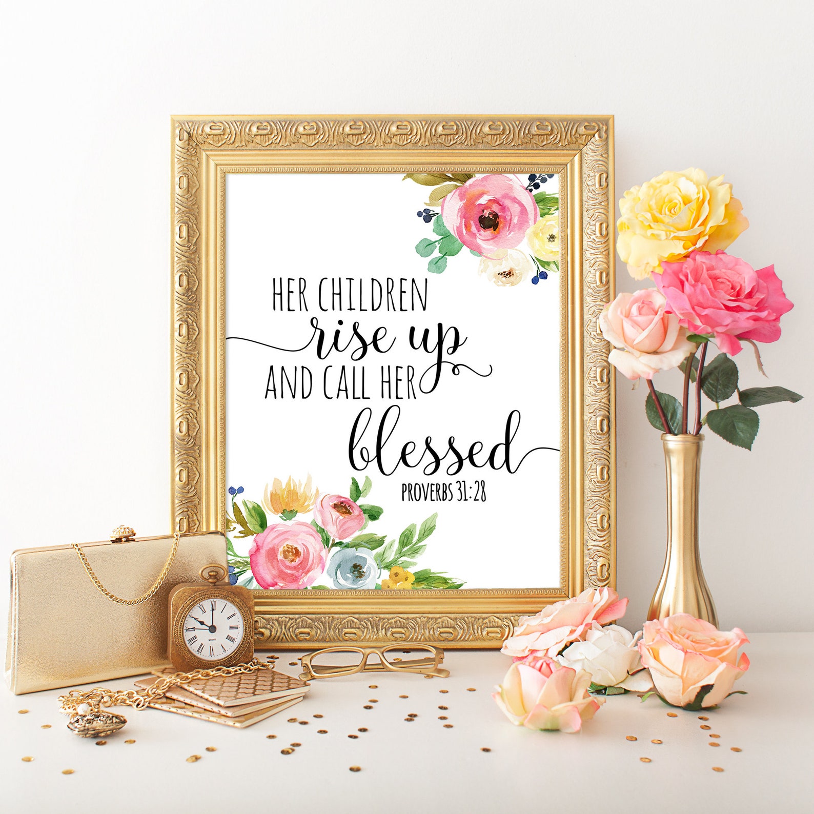 Her Children Rise up and Call Her Blessed Proverbs 31 38 - Etsy