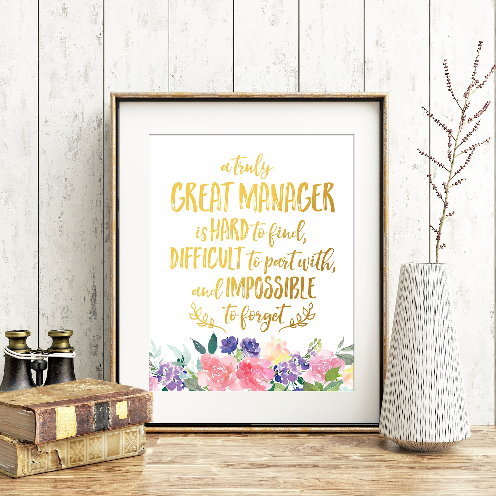 Manager Gift A Truly Great Manager PRINTABLE QUOTE Manager | Etsy