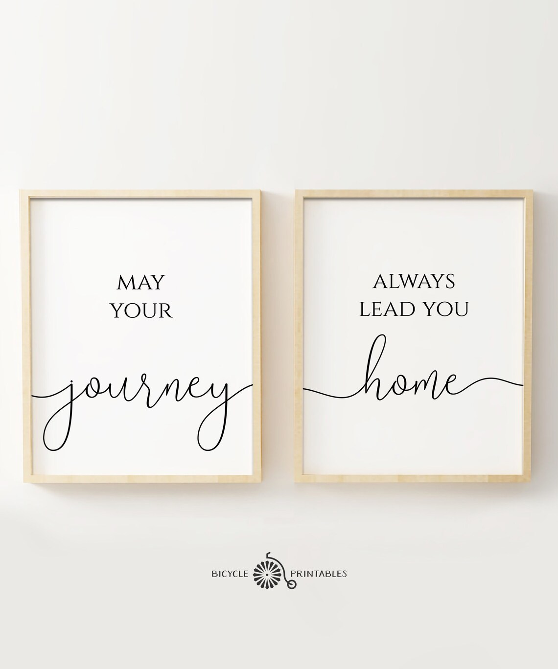 May Your Journey Always Lead You Home Motivational Quote | Etsy