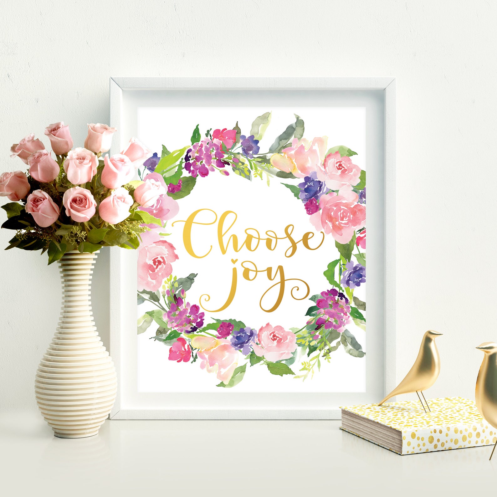 Choose Joy Sign PRINTABLE Motivational Quote Choose Joy Print - Etsy