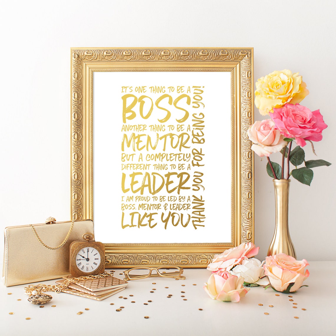 Boss Thank You Gift Its One Thing to Be a Boss PRINTABLE - Etsy