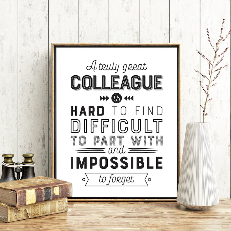 Colleague Gift Men A Truly Great Colleague Appreciation Gift | Etsy