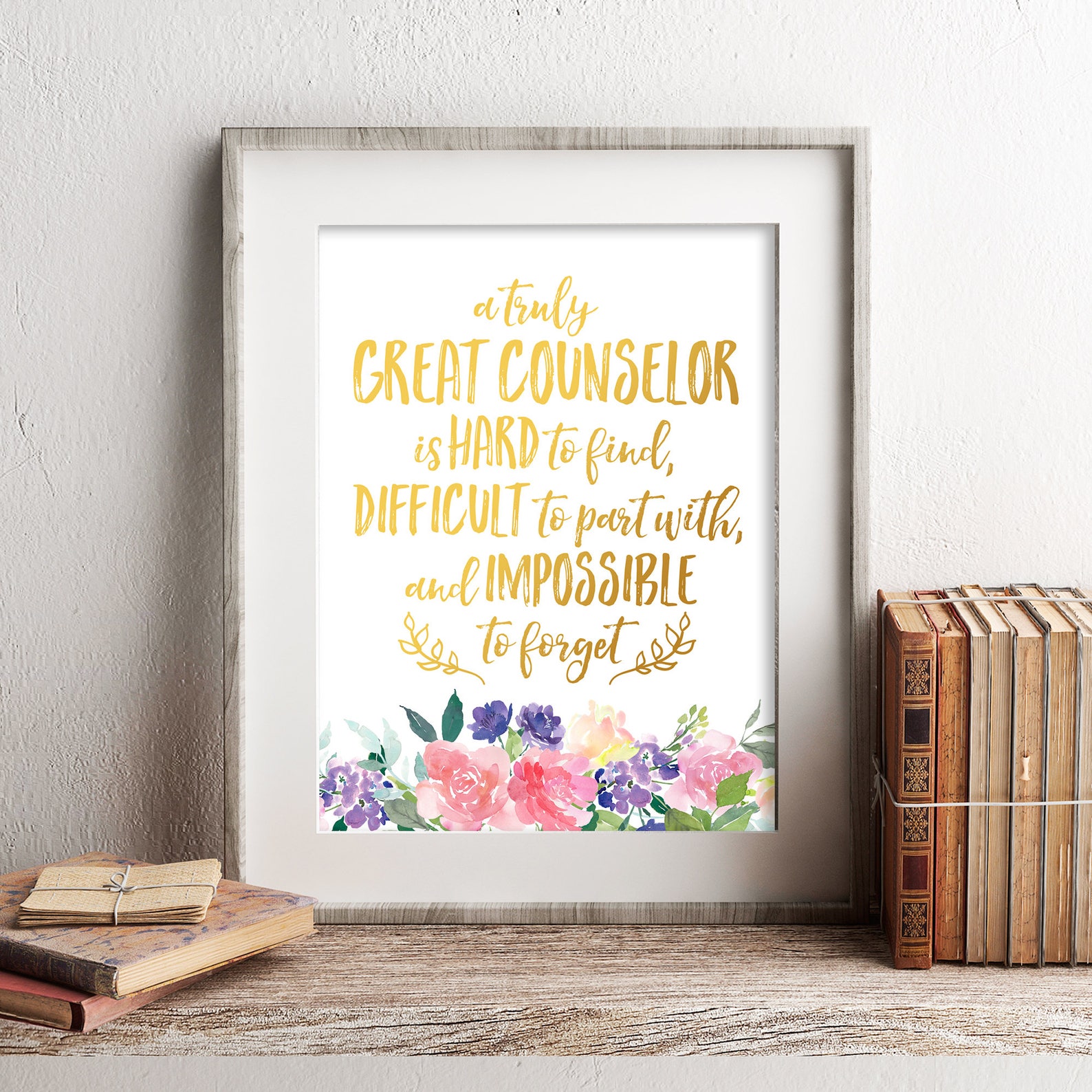 Counselor Gift A Truly Great Counselor Counselor Appreciation Counselor ...