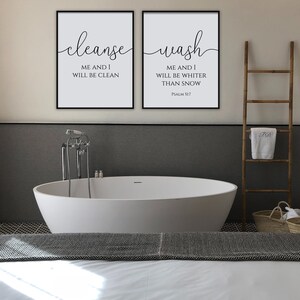 Cleanse Me and I Will Be Clean, Wash Me and I Will Be Whiter Than Snow ...