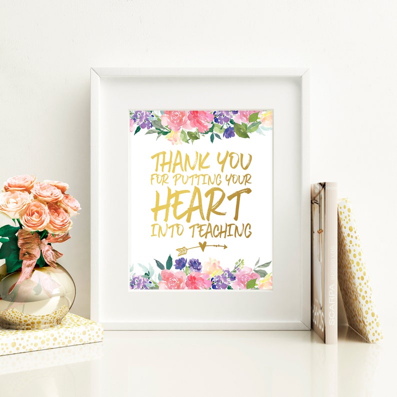 Thank you Gift for Teacher Thanksgiving Gift Teacher Thank You | Etsy