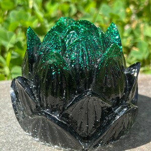 Resin Lotus Flower Paperweight - Etsy