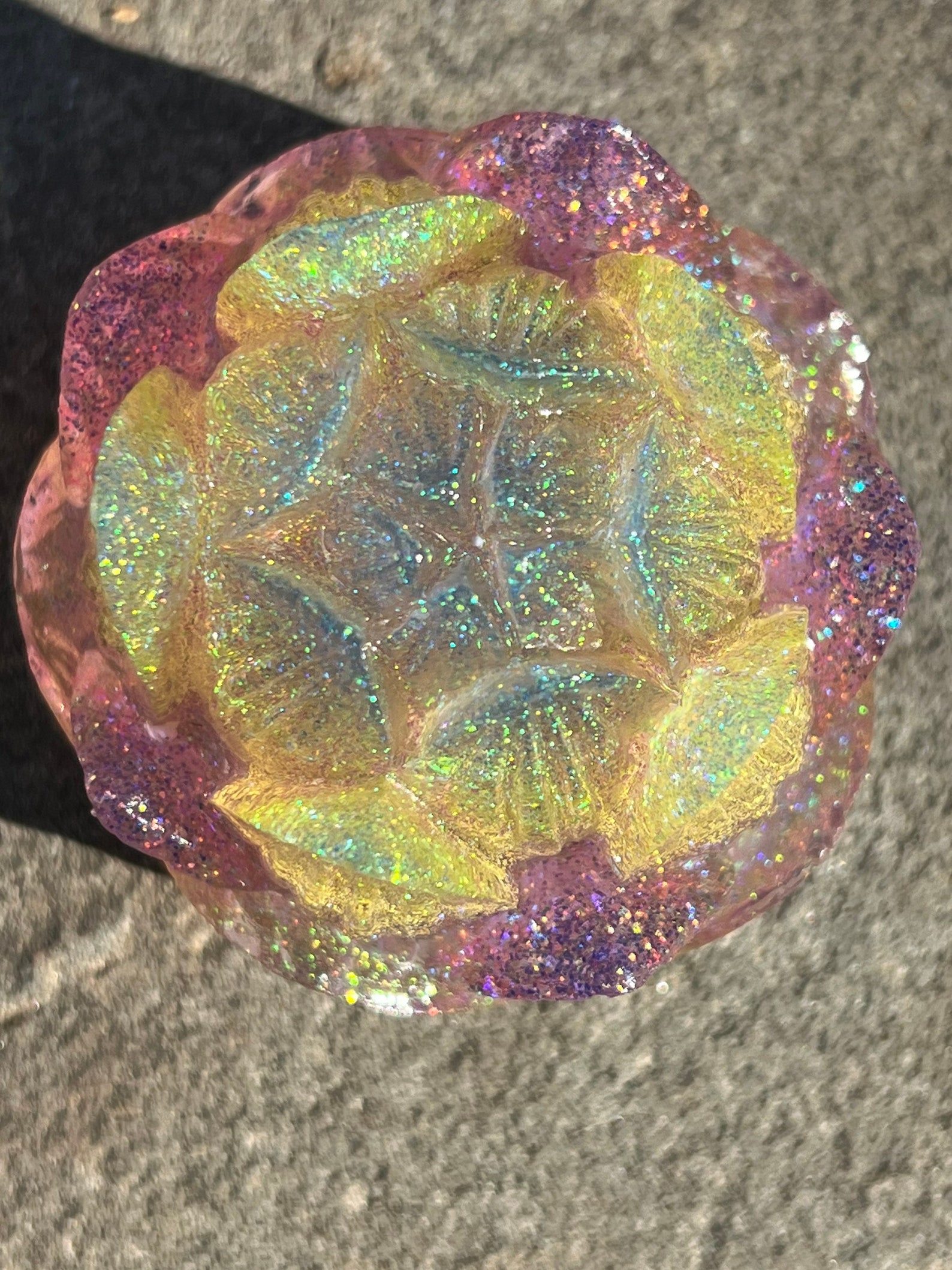 Resin Lotus Flower Paperweight - Etsy