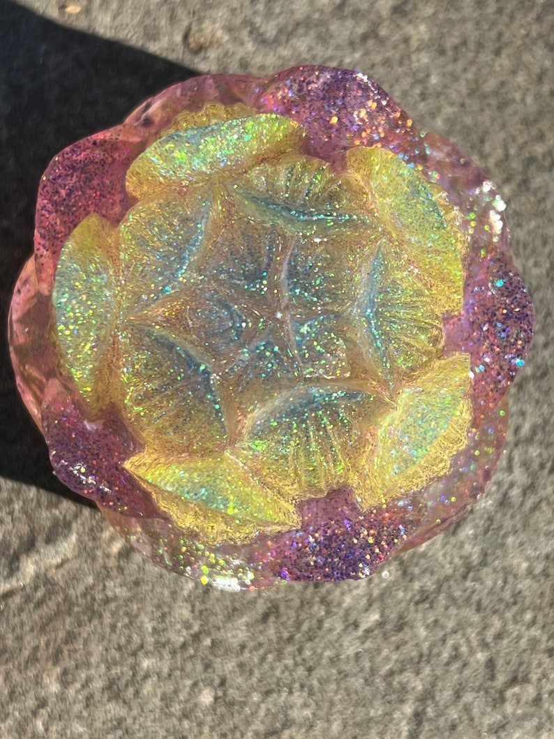 Resin Lotus Flower Paperweight - Etsy