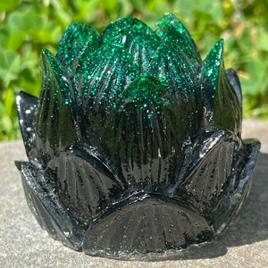 Resin Lotus Flower Paperweight - Etsy