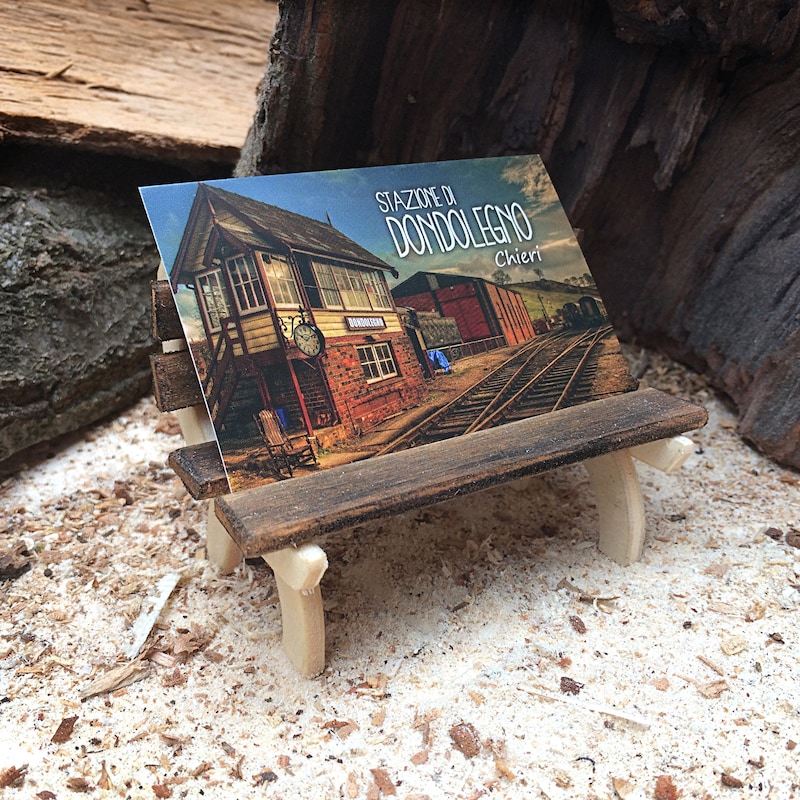 Wooden Card Holder - Etsy