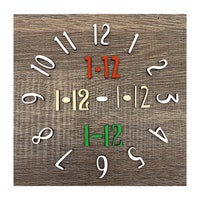 Wooden Wall Clock - Etsy