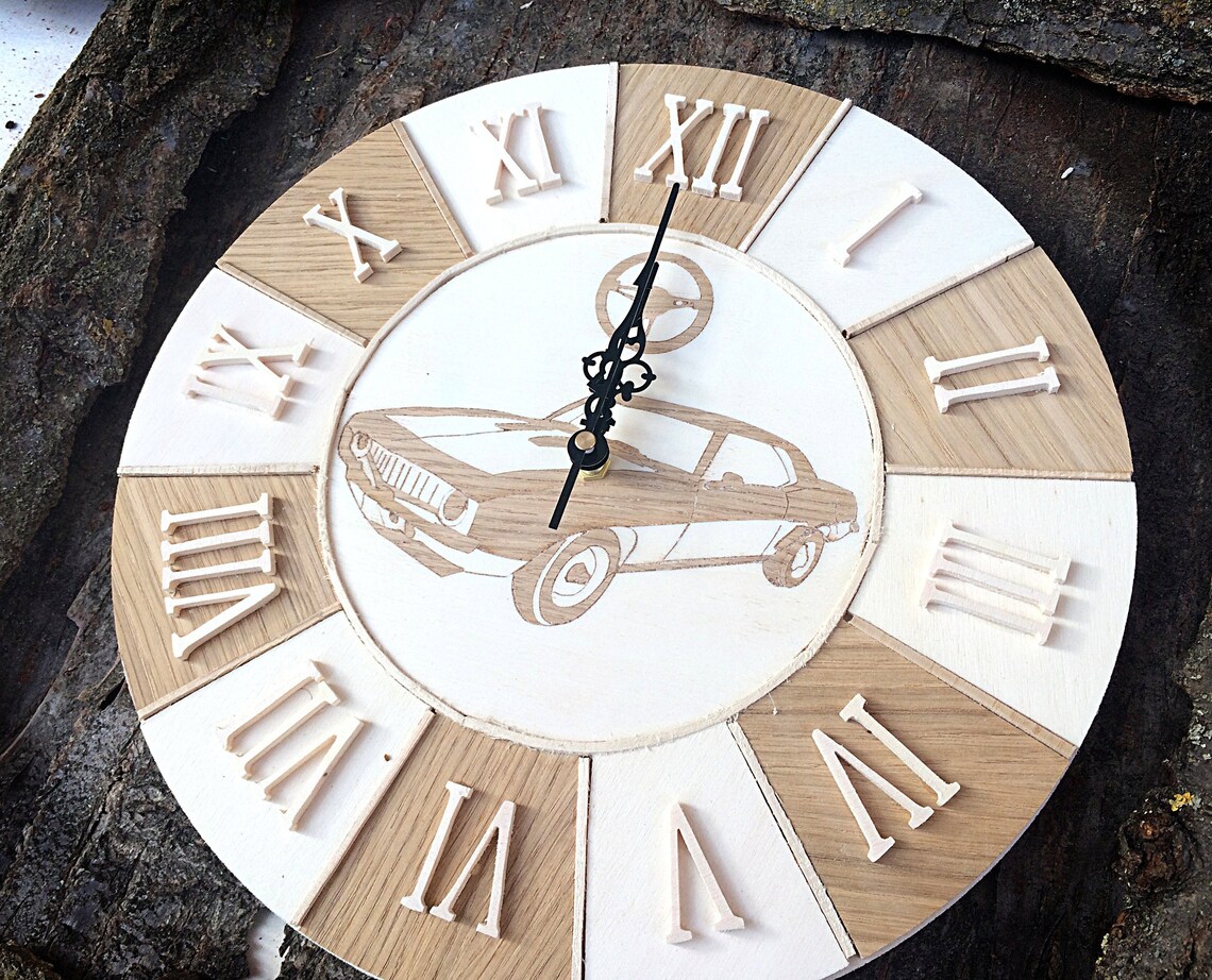 Muscle car wall clock Chevrolet Camaro 1969 wooden wall clock | Etsy