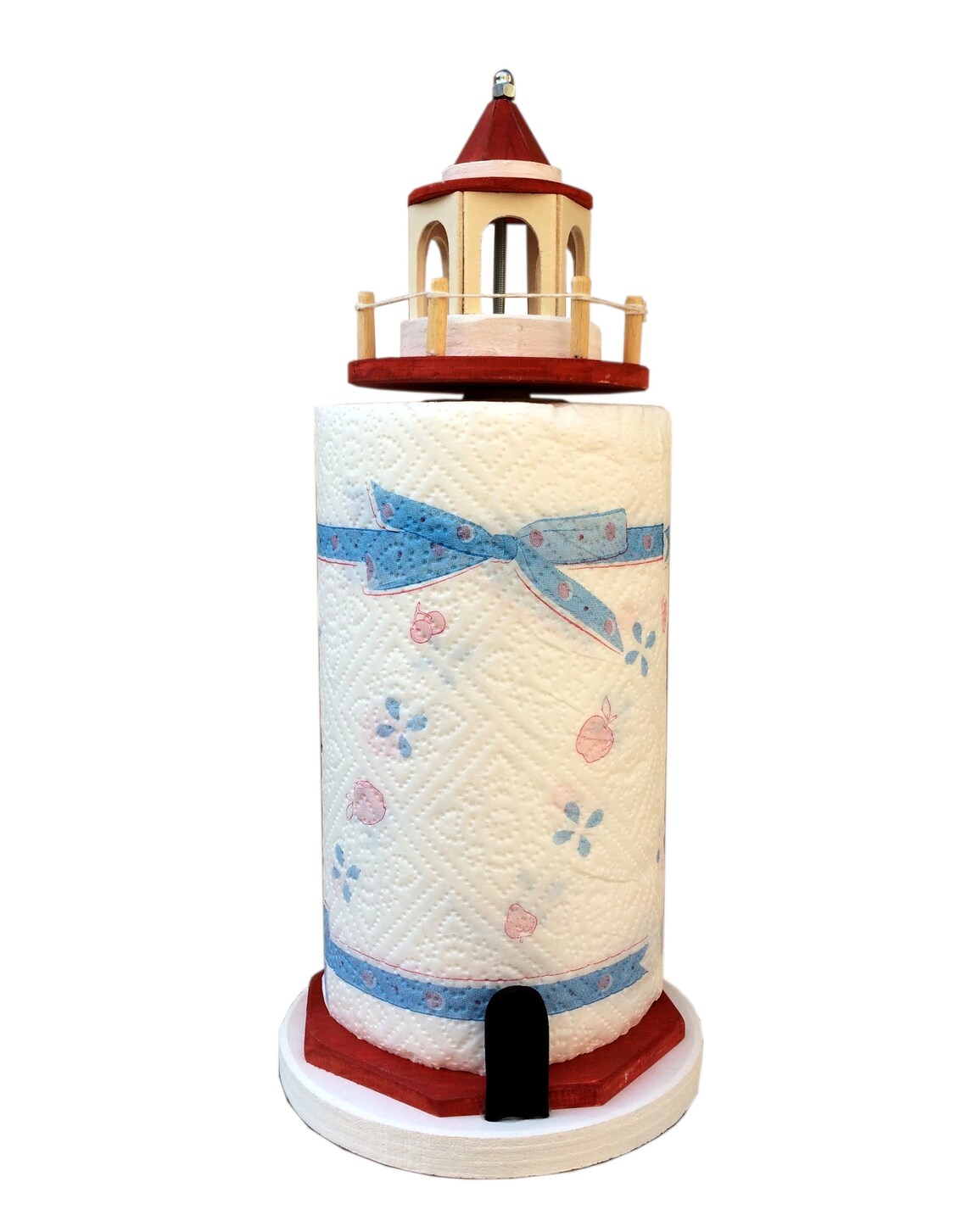 Paper Towel Holder Kitchen Roll Holder Wooden Lighthouse | Etsy