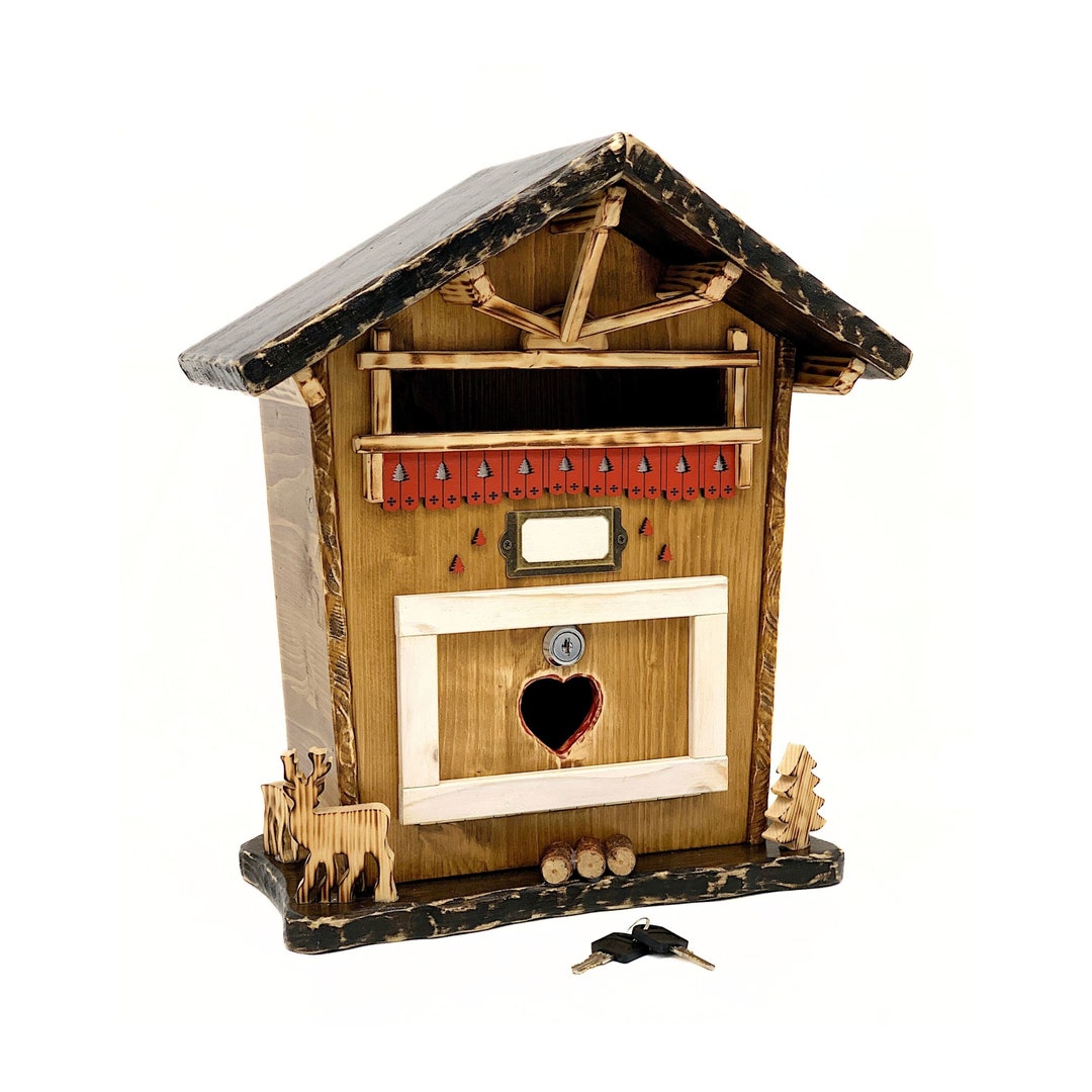 Postbox, Wooden Letter Box, Wooden Mailbox, Countryside, Wooden Cottage ...