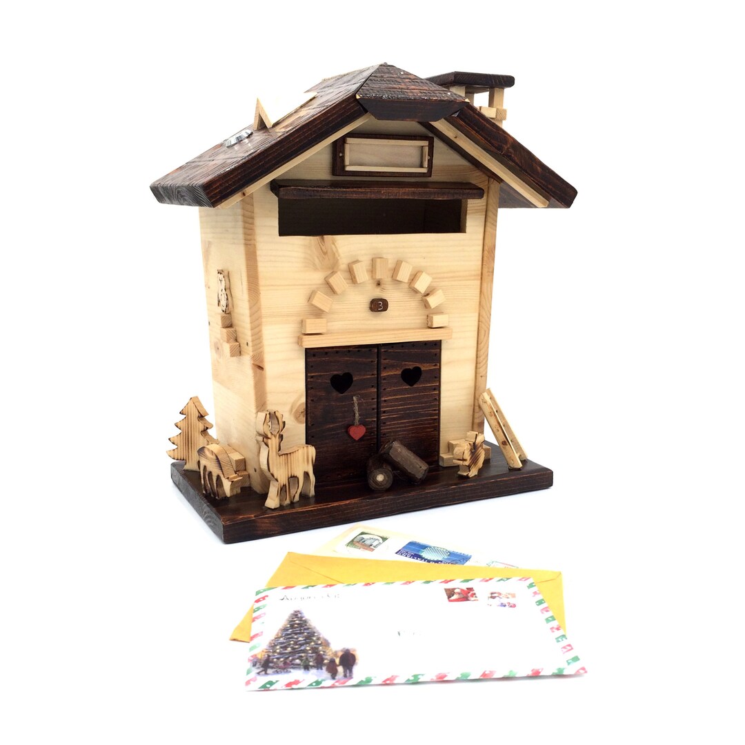 Mailbox Letterbox Wooden Box Mountain Furniture Rustic - Etsy