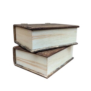 Wooden Key Holder, Secret Book Box, Hollow Book, Wall Key Holder ...