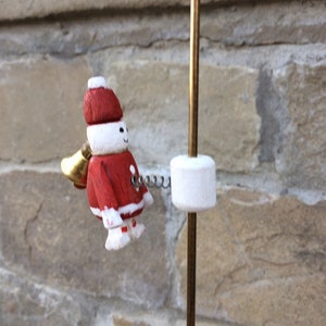 Toddler Toy With Santa Claus, Wooden Toy, Spring Toy, Toy Box ...