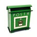 Wood Mailbox Letterbox Post Stand, American Style Post Box, Vintage ...