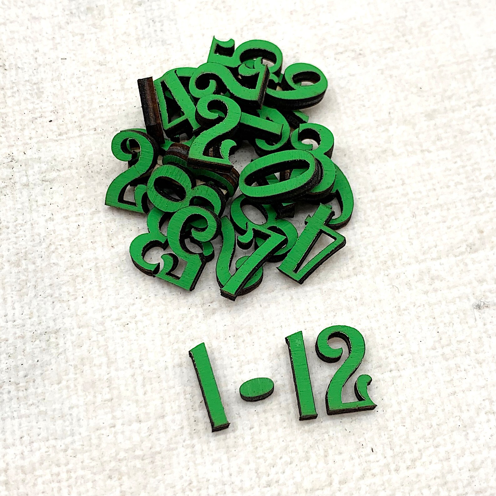 Advent Calendar Numbers 1 to 24 Wood Set of 39 Pieces of - Etsy