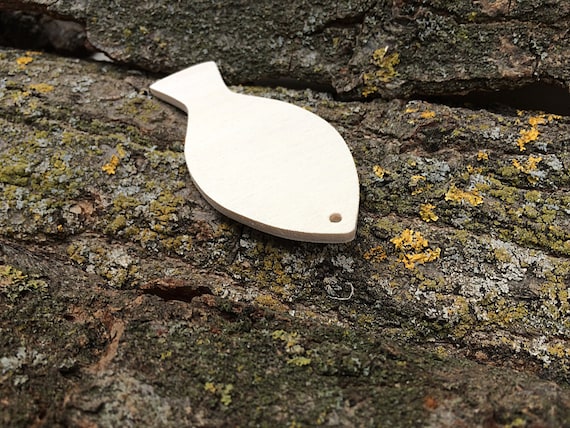 6 Pcs Fish Cutout of Wood Fish Cut Out Fish Wood Fish Party | Etsy