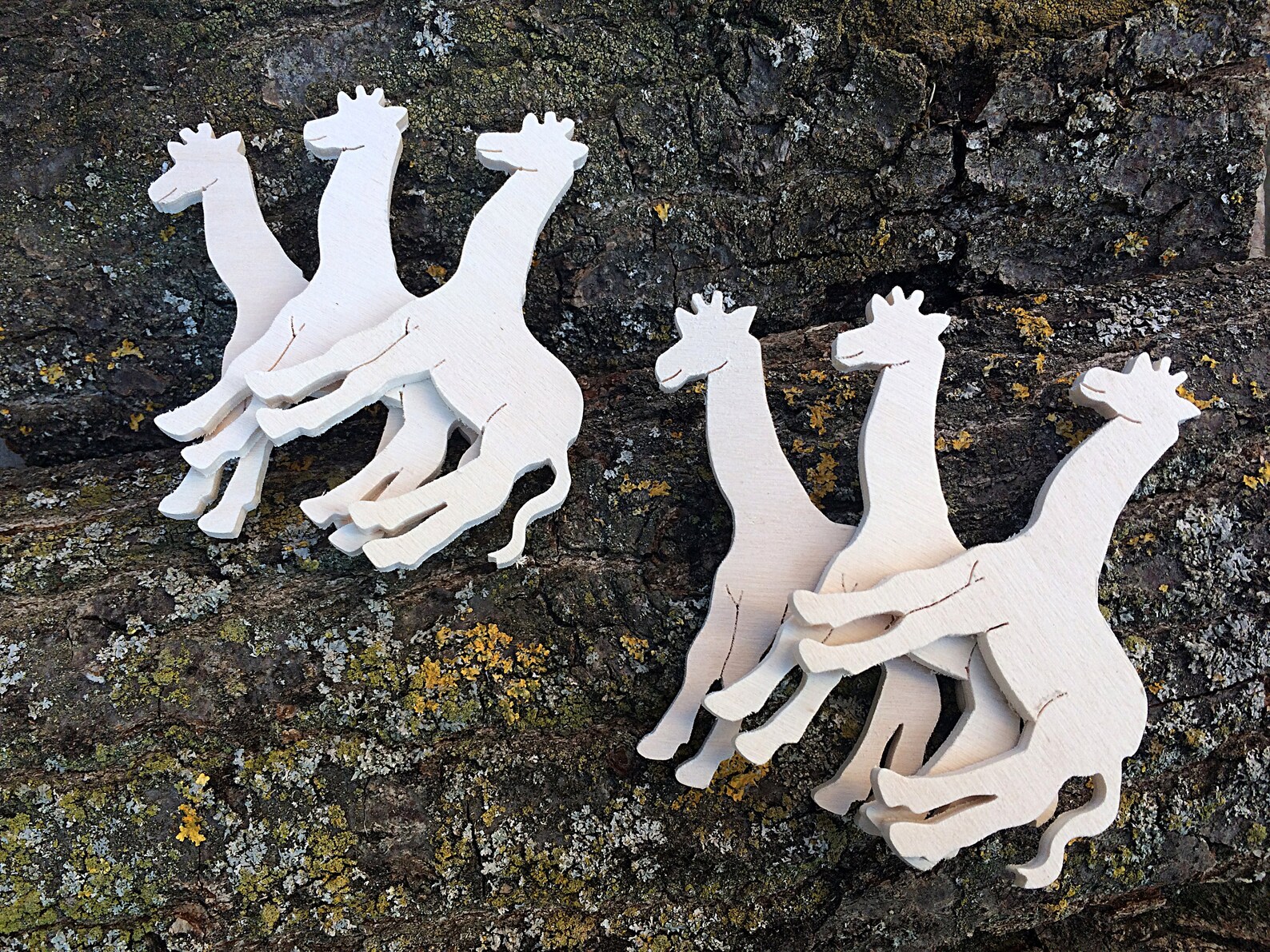 6 Pcs Giraffe Cutout Giraffe Cut Out Giraffe Wall Decor | Etsy