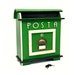 Wood Mailbox Letterbox Post Stand, American Style Post Box, Vintage ...