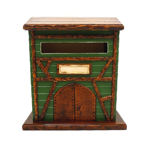 Wood Mailbox Post - Etsy