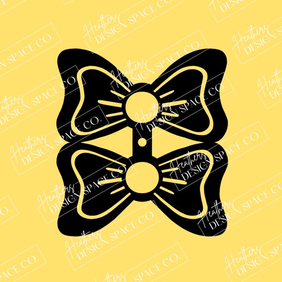 Inspired Emma Wiggle Bow SVG File Lollipop Holder Gift - Etsy