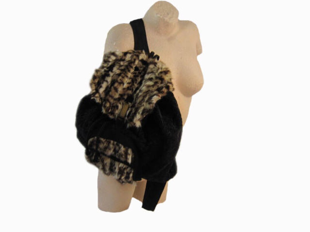 Fur Backpack Made of Persian, Fur Backpack, Backpack, Bucket Bag, Pouch ...