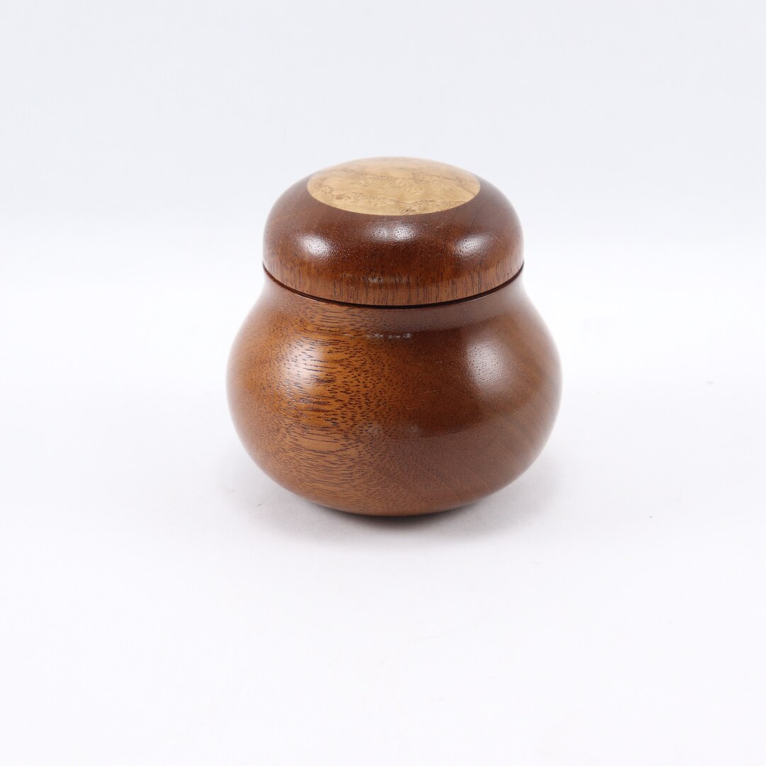 Turned Lidded Box - Etsy
