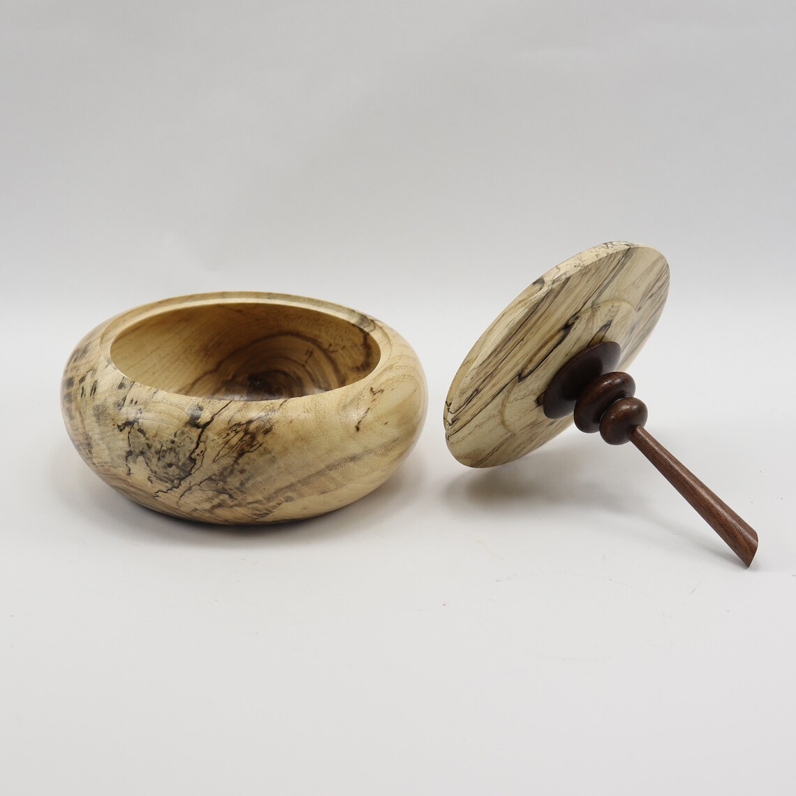 Turned Lidded Box - Etsy