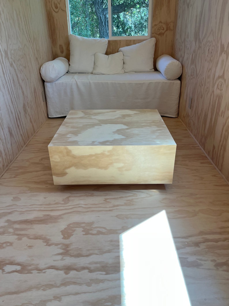 Floating Minimalist Coffee Table - Etsy