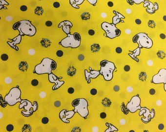 Snoopy fabric | Etsy