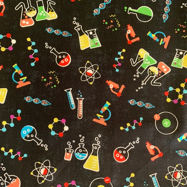 Science Fabric - Etsy