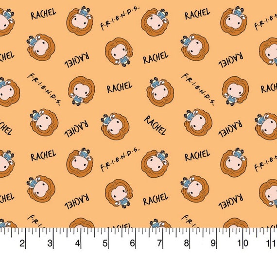 Friends TV Show Fabric Rachel 100% Cotton Licensed | Etsy