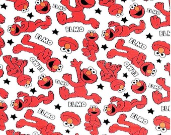 Sesame Street Fabric | Etsy